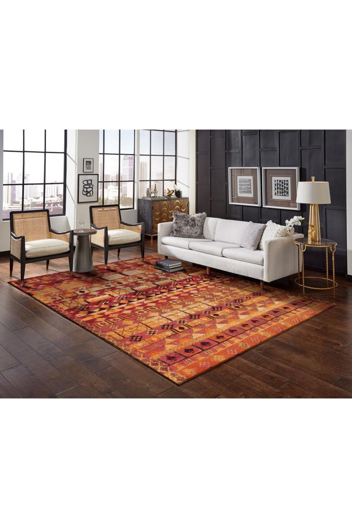 Orange Rust Rugs | Add a dash of Orange Shades | Cyrus Rugs