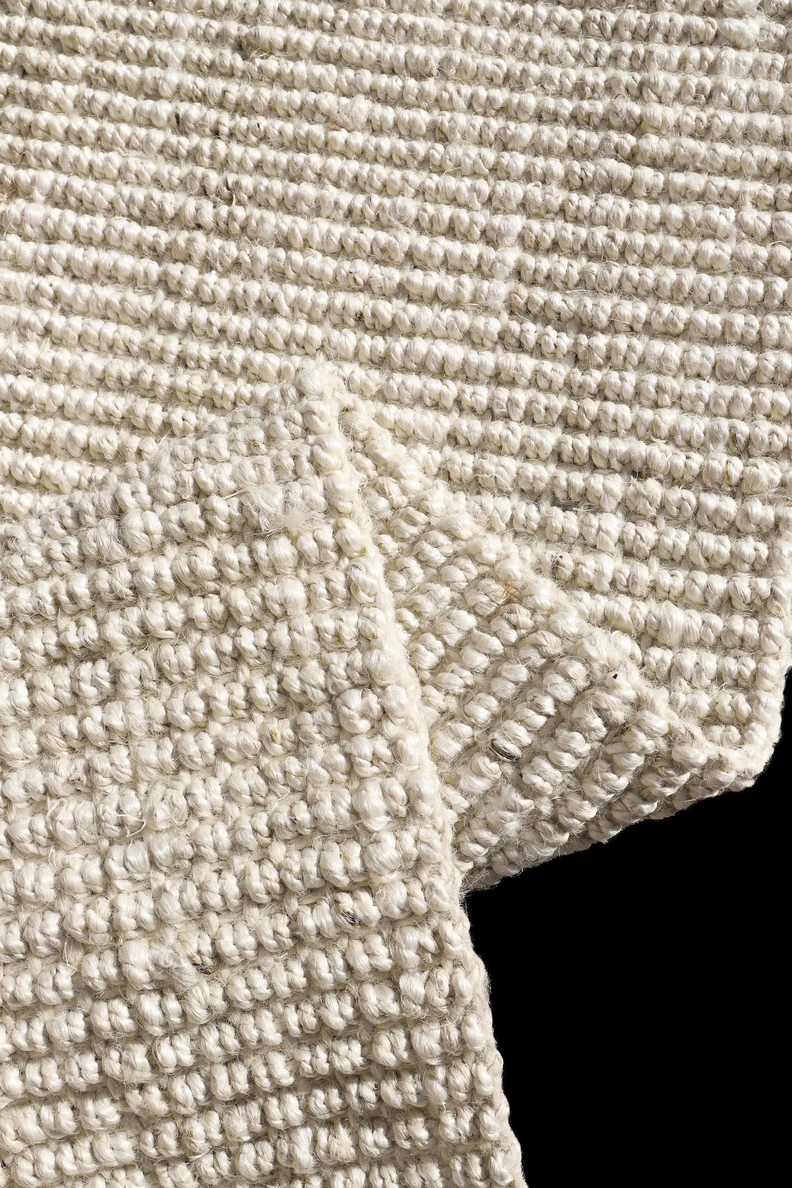 Chunky Bleached Jute Rug - Fringed | Buy Rugs Online | Cyrus Rugs