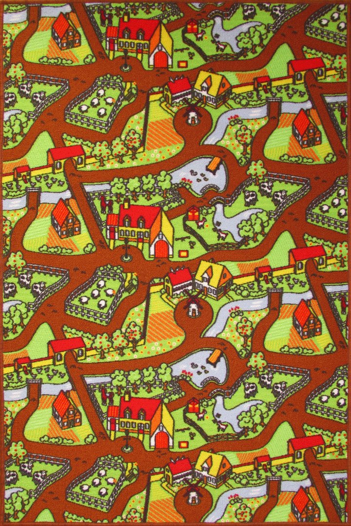 Farm Track Kids Rug | Buy Rugs Online | 150x100cm | Cyrus Rugs