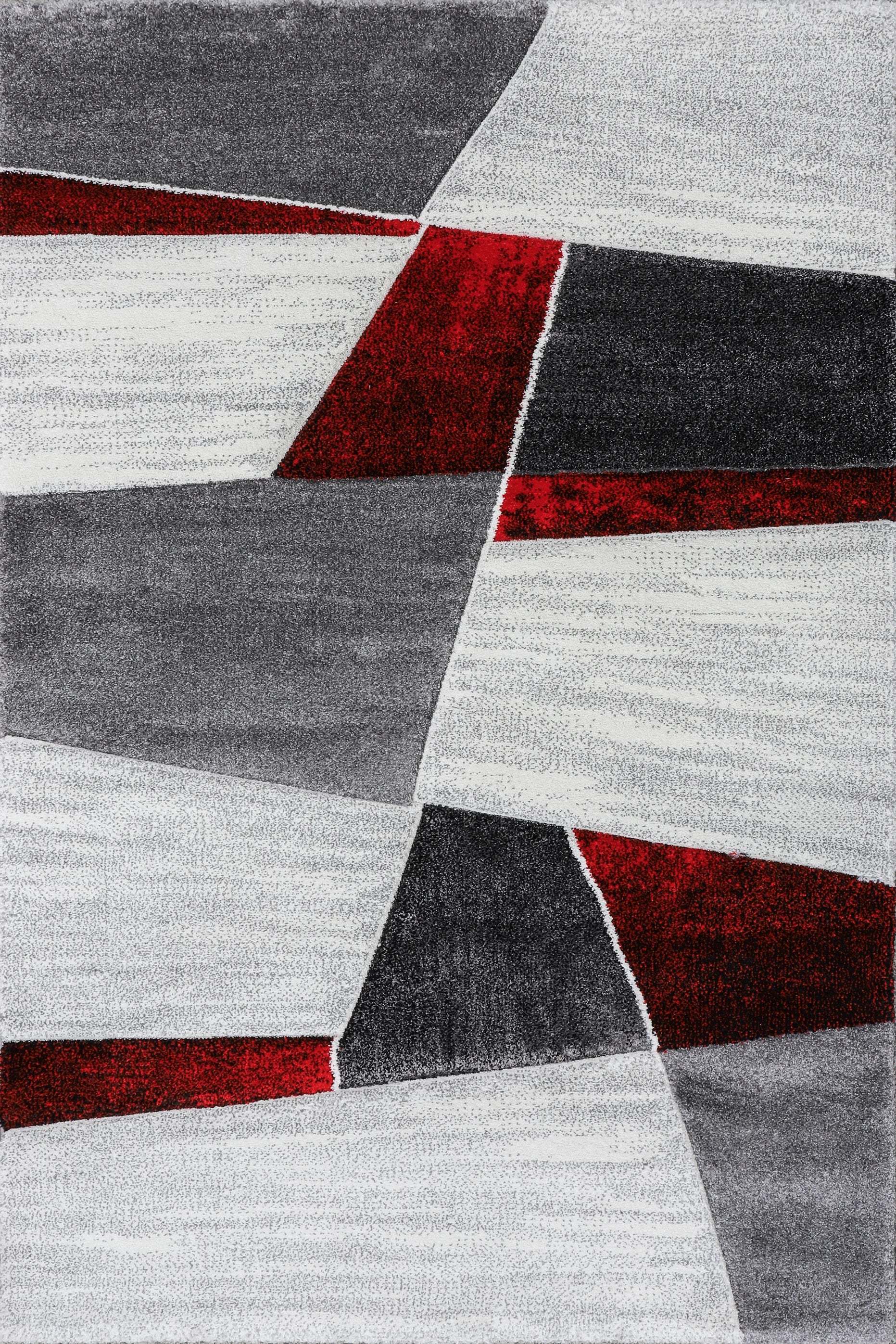 Love Modern Abstract Rugs 22322-Ruby-Red | Buy Rugs Online | Cyrus Rugs