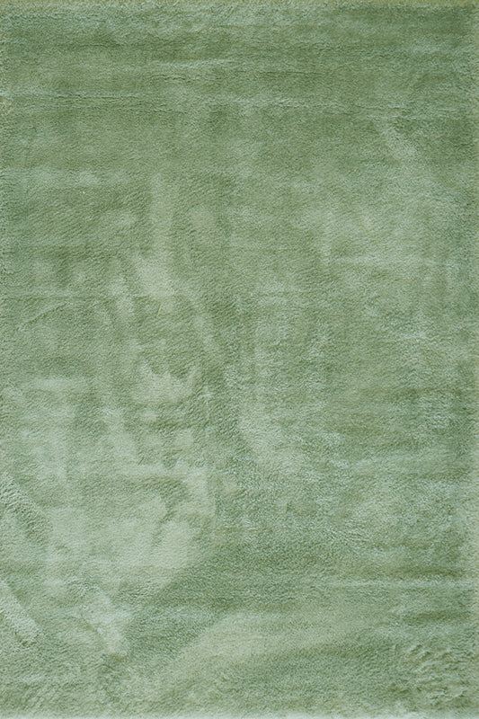 Soho Plain Shaggy Rug PC00A-Green-Green | Buy Rugs Online | Cyrus Rugs