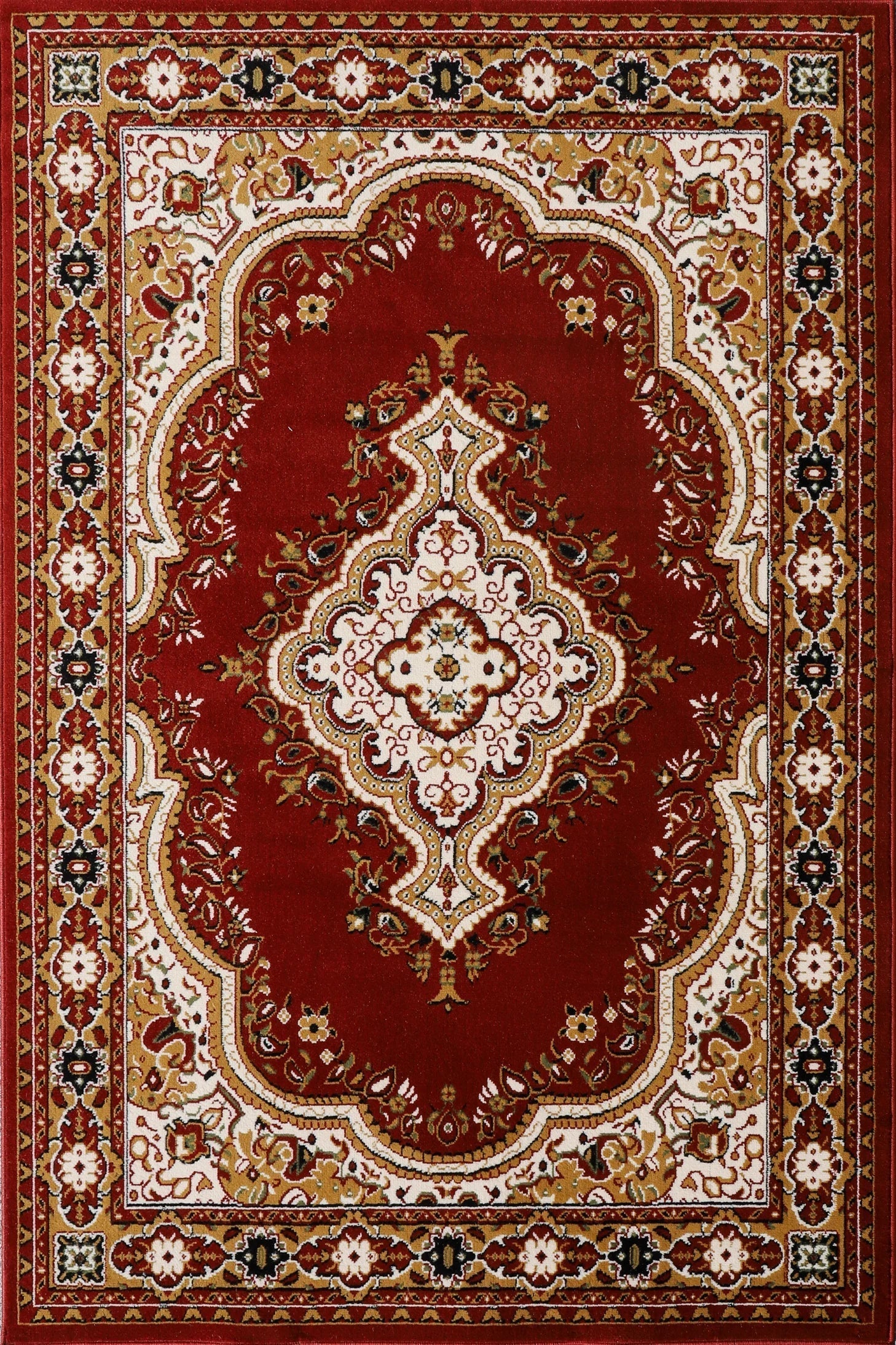 Tokyo Traditional Rug 8570-Red-Red | Buy Rugs Online | 230x160cm ...