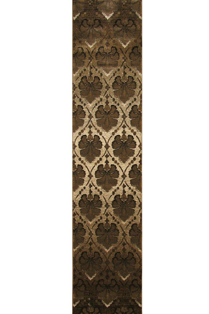 Alpi Contemporary Floral Rug 4418B-Brown | Buy Rugs Online | Cyrus Rugs